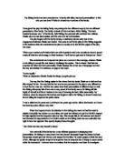 The Birling family has been described as - GCSE English - Marked by ...