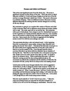 Romeo and Juliet - Act 3 Scene 1. - GCSE English - Marked by Teachers.com