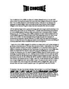 Why Did Arthur Miller Call His Play 'The Crucible'? - GCSE English ...