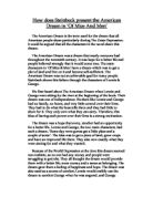 How does Steinbeck present the American Dream in Of Mice And Men(TM ...