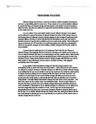 Climate change - GCSE Geography - Marked by Teachers.com