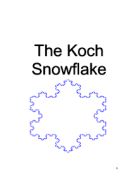 Math Portfolio - The Koch snowflake investigation. - International ...