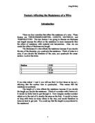 Factors Affecting Resistance of a Wire - GCSE Science - Marked by ...